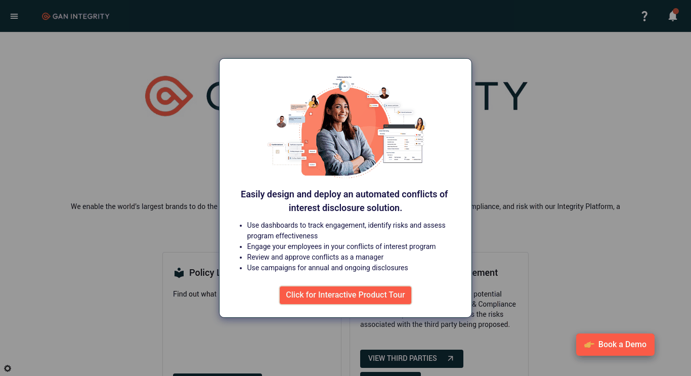 Explore The Integrity Platform — GAN Integrity